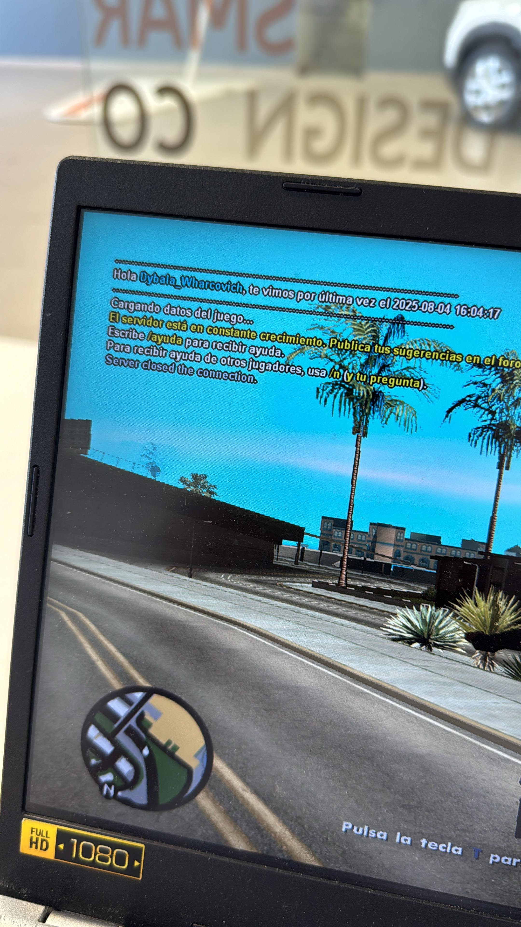 Erro Server closed the connection