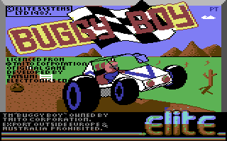 Competición Buggy Boy C64. - CBM BASIC