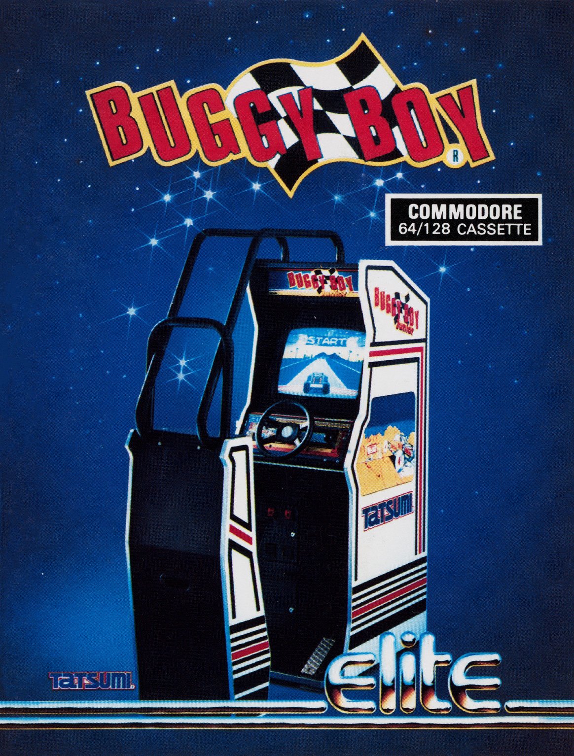 Competición Buggy Boy C64. - CBM BASIC