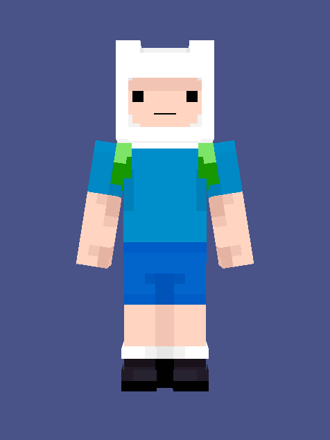 Finn the Human | Adventure Time Minecraft Skin