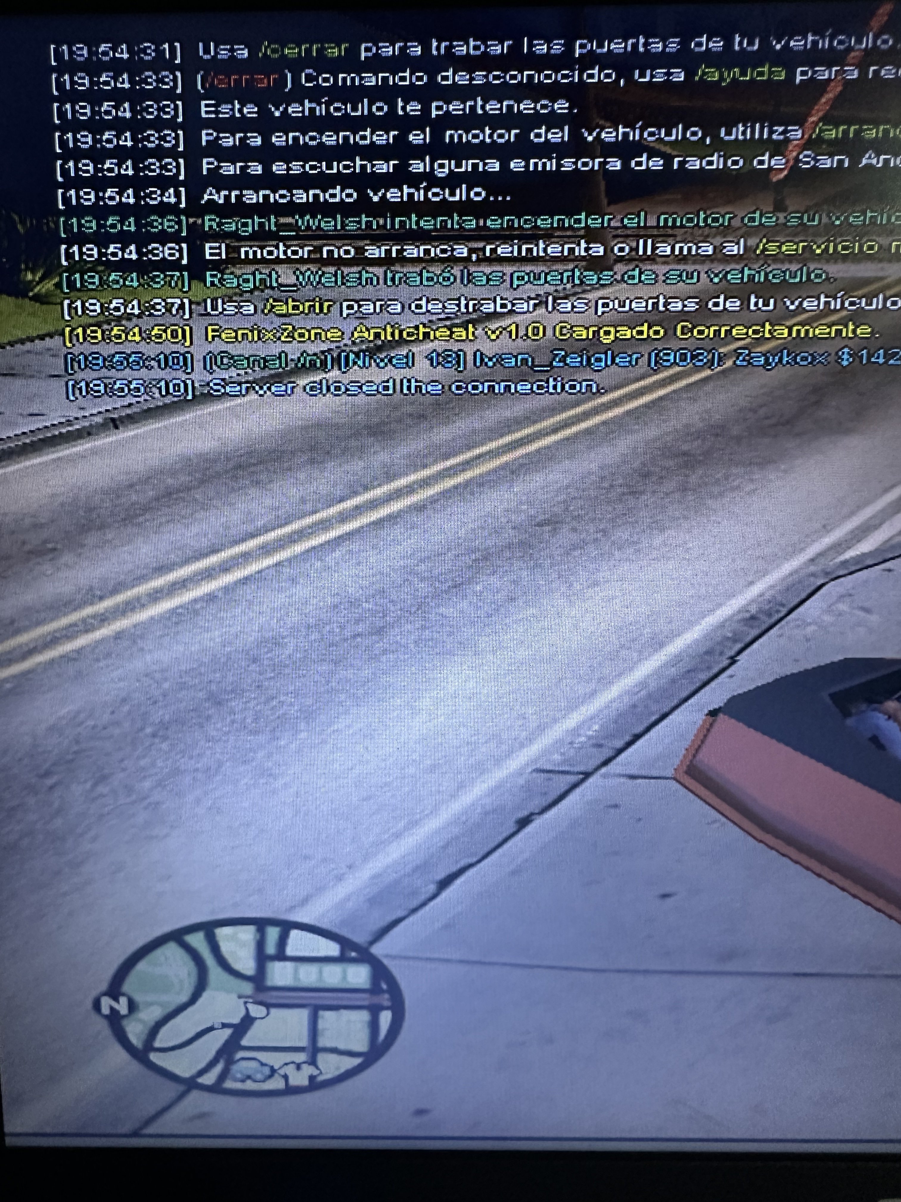 Ayuda Server Closed